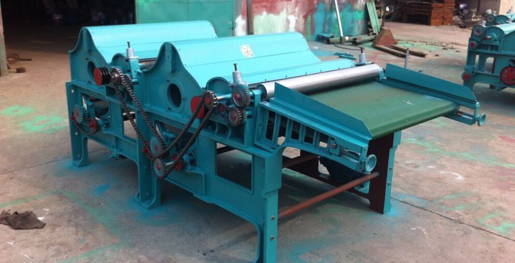 Fabric clear spring machine - Waste textile/cotton recycling line Product